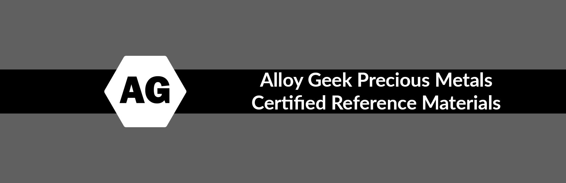 Precious Metals Certified Reference Materials for Sale