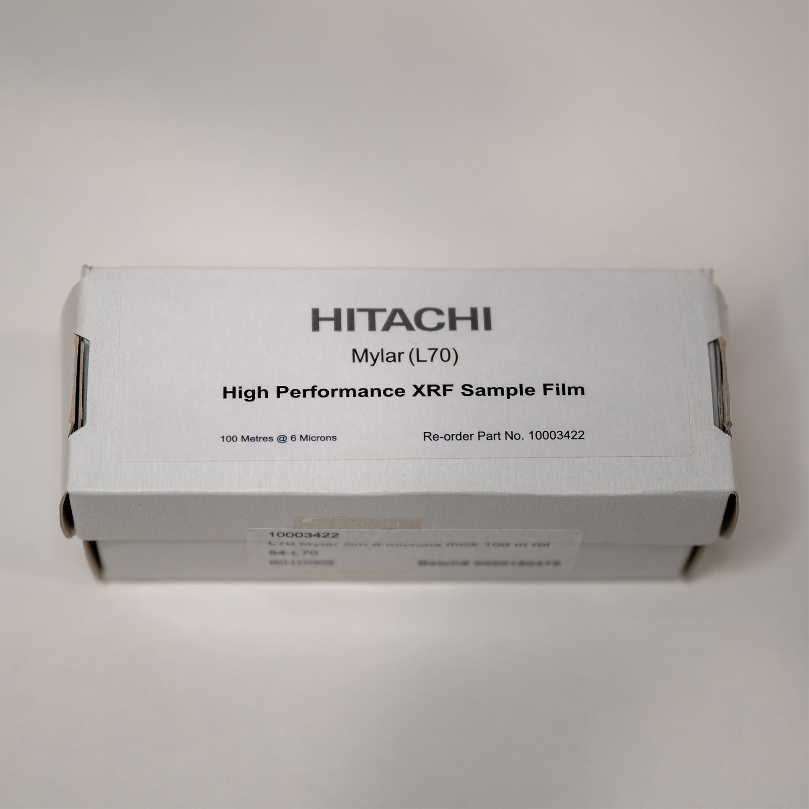 Mylar 6 µm XRF Film for Hitachi Analyzers – PN 10003422