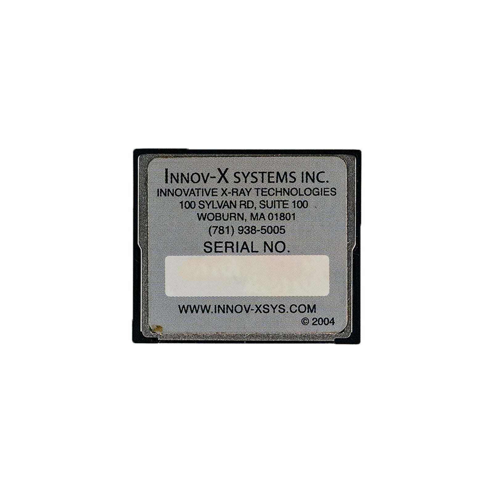 Innov-X Systems Alpha Compact Flash Memory Card